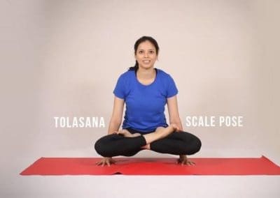Scale Pose - Tulasana तुलासन Yoga Balance Asana Collection
